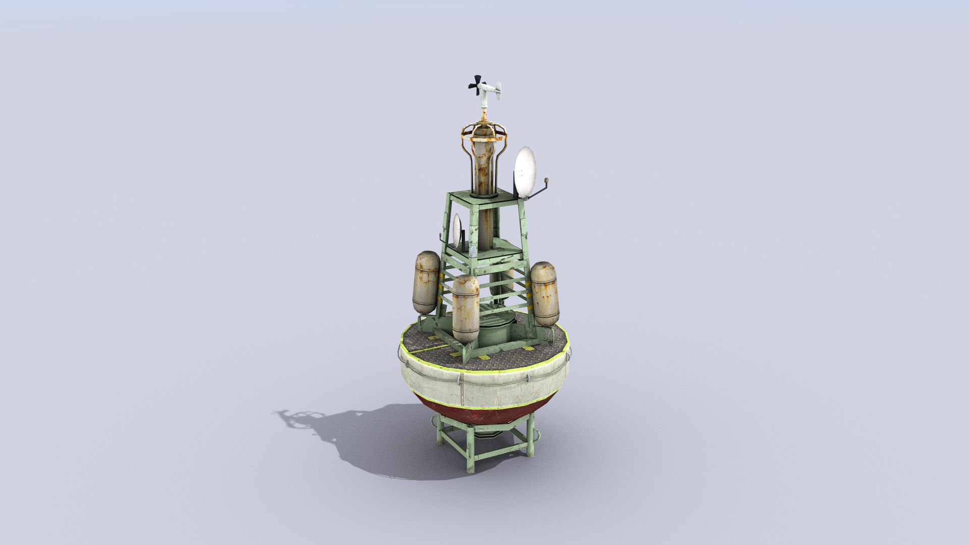 3D Model Collection 5 Ocean Buoys VR / AR / low-poly | CGTrader
