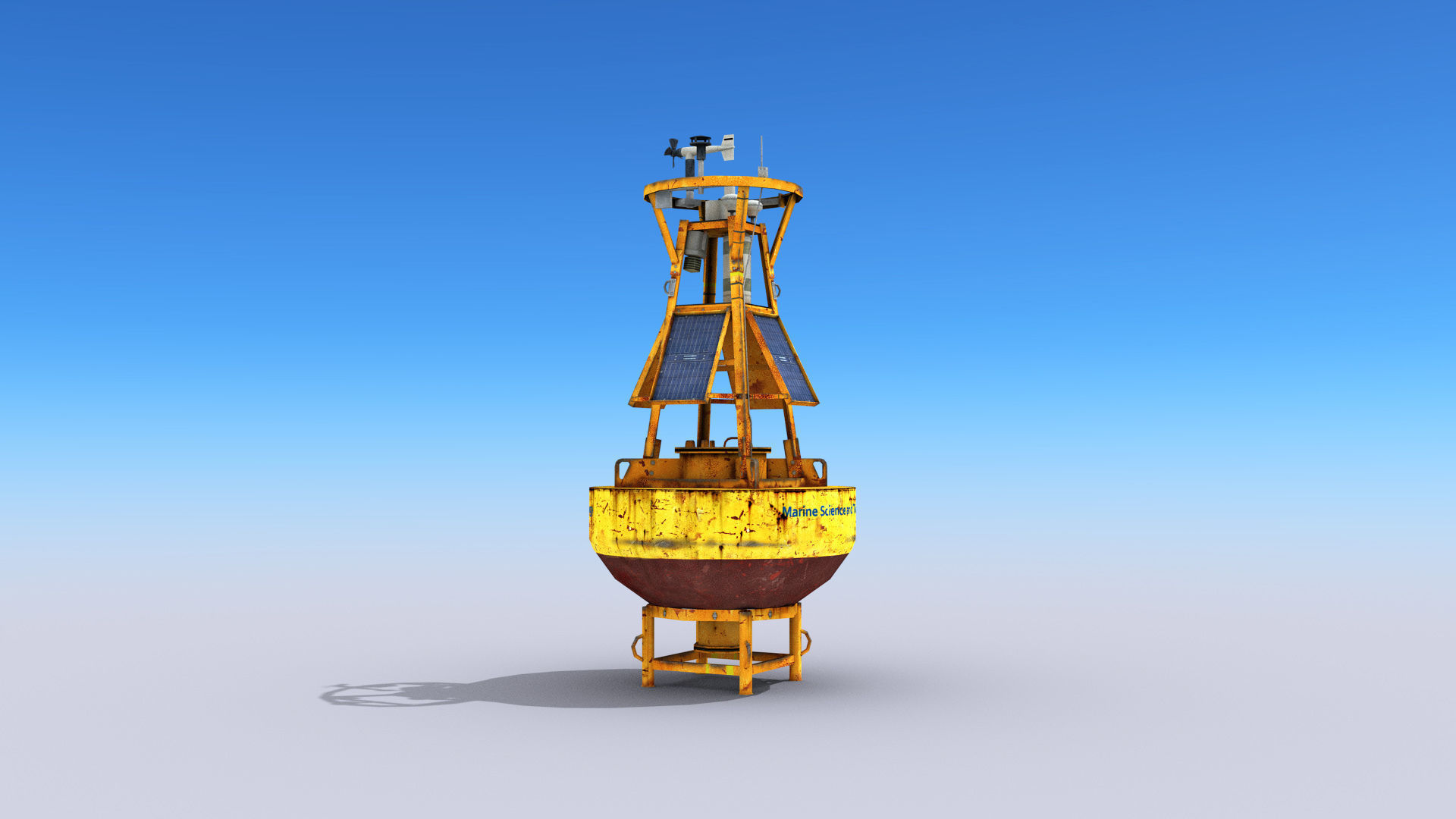 3D Model Collection 5 Ocean Buoys VR / AR / low-poly | CGTrader