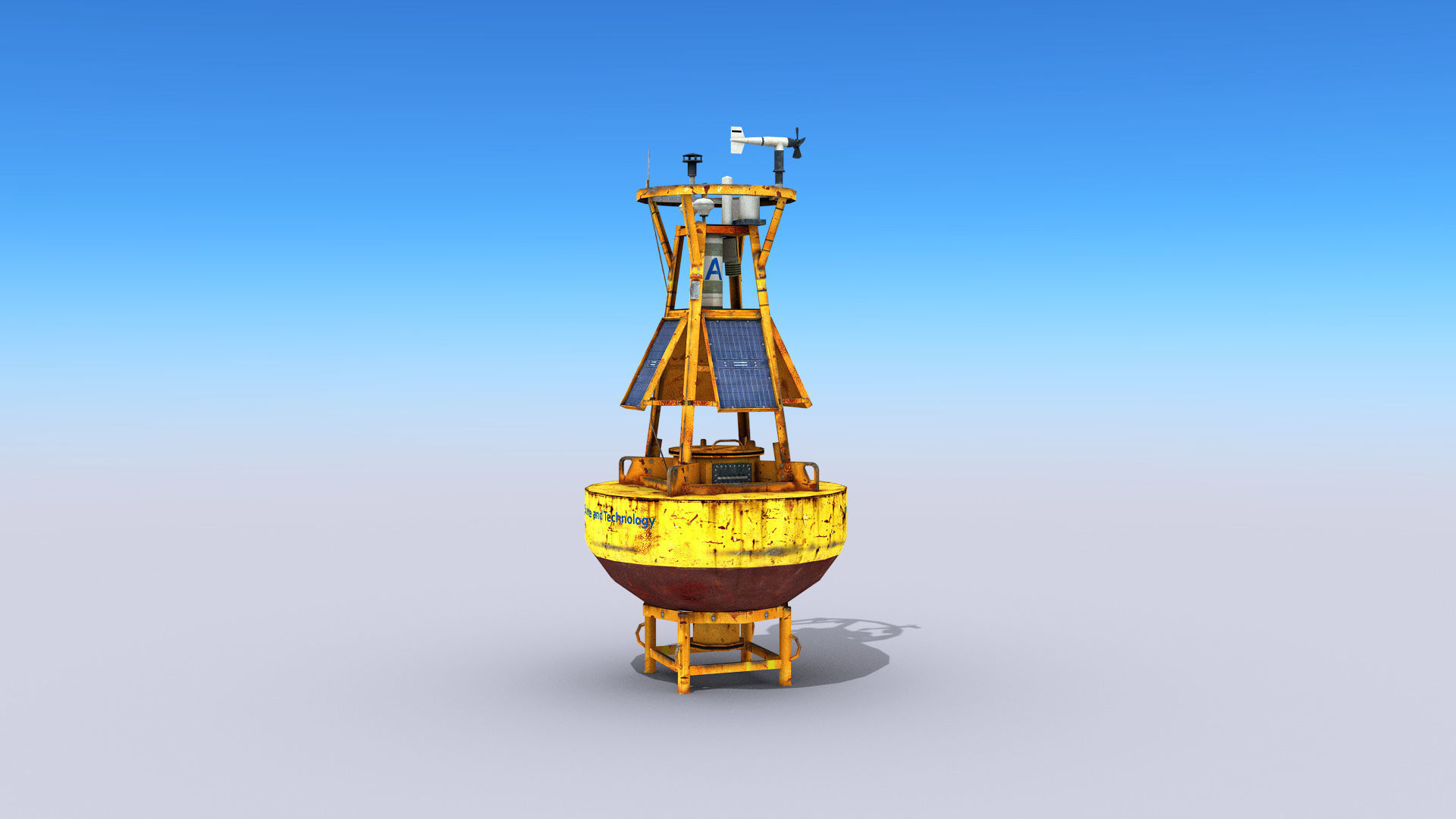 3D Model Collection 5 Ocean Buoys VR / AR / low-poly | CGTrader