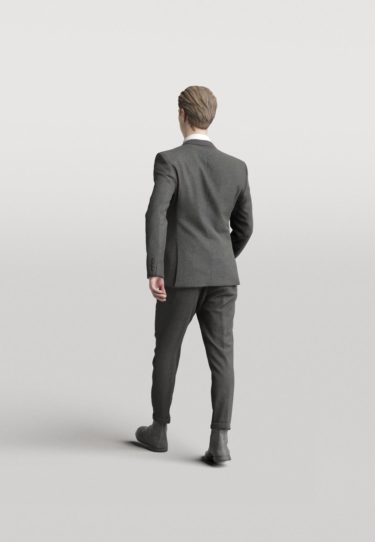 Humano Elegant man standing 3D model | CGTrader