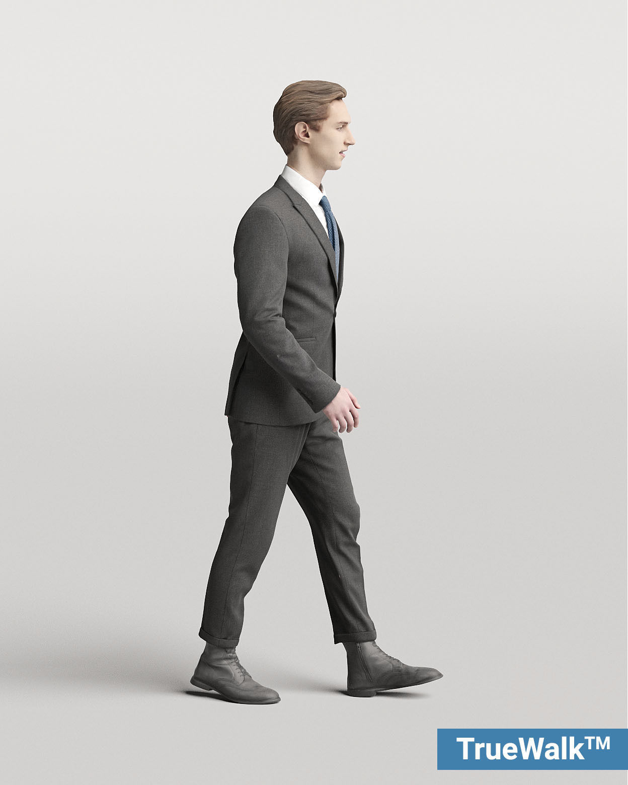 Humano Elegant man standing 3D model | CGTrader