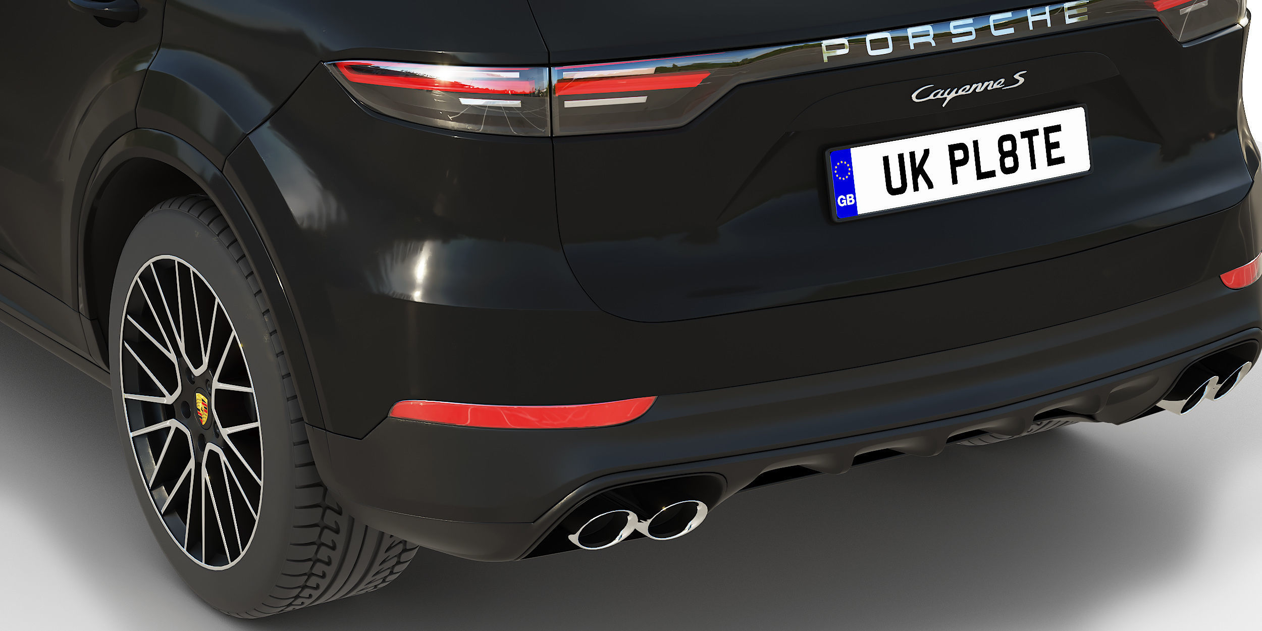 Porsche Cayenne S 2019 3D model | CGTrader