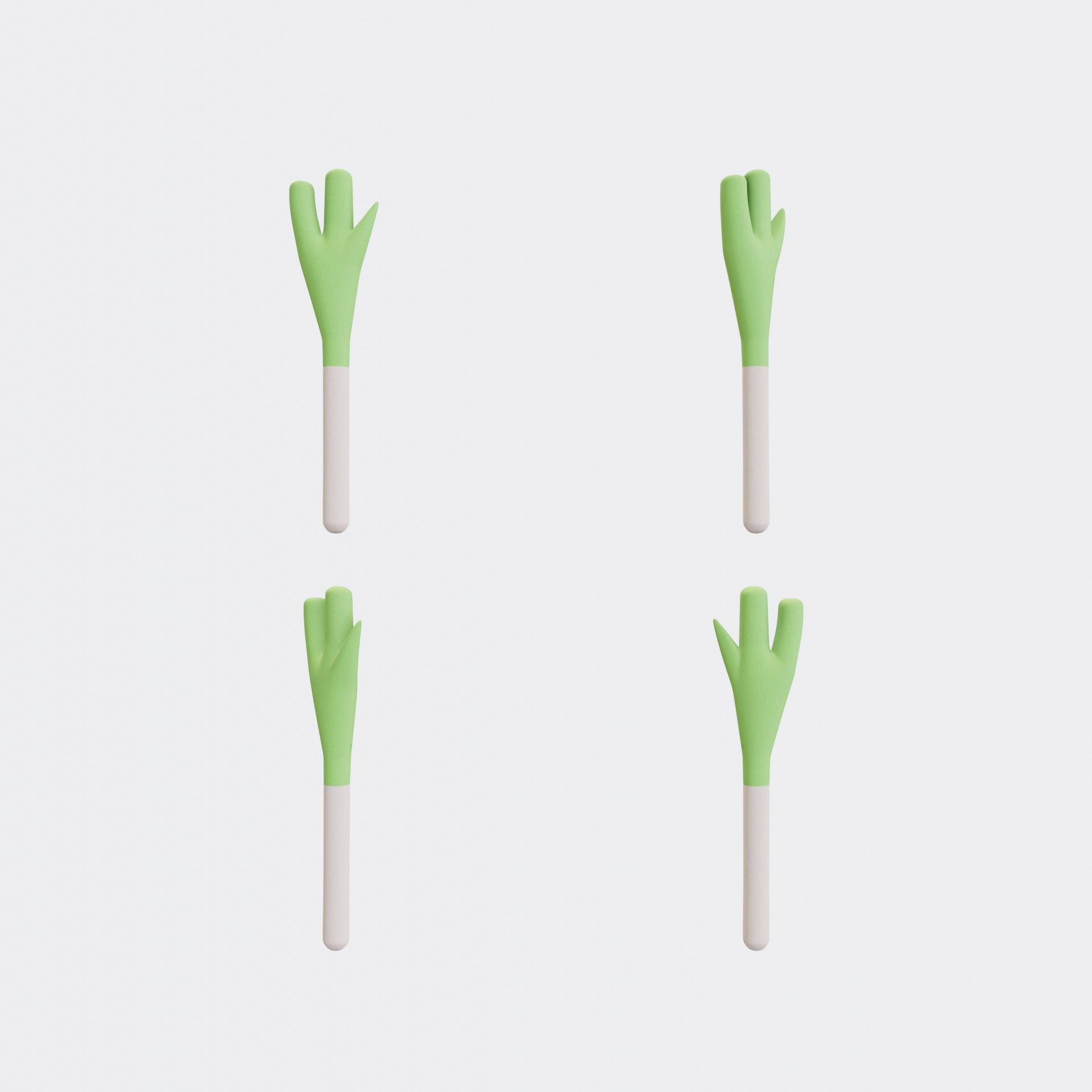 3D model leek vegetable plush - Miku VR / AR / low-poly | CGTrader