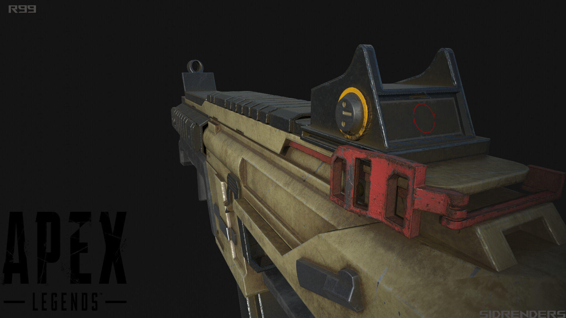 3D model R-99 from apex legends VR / AR / low-poly | CGTrader