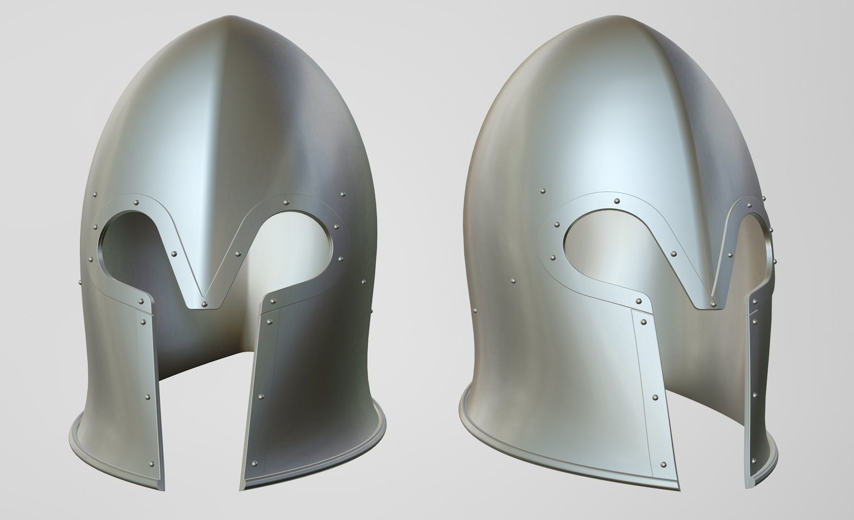 Barbuta helmet - Solidworks 3D model | CGTrader