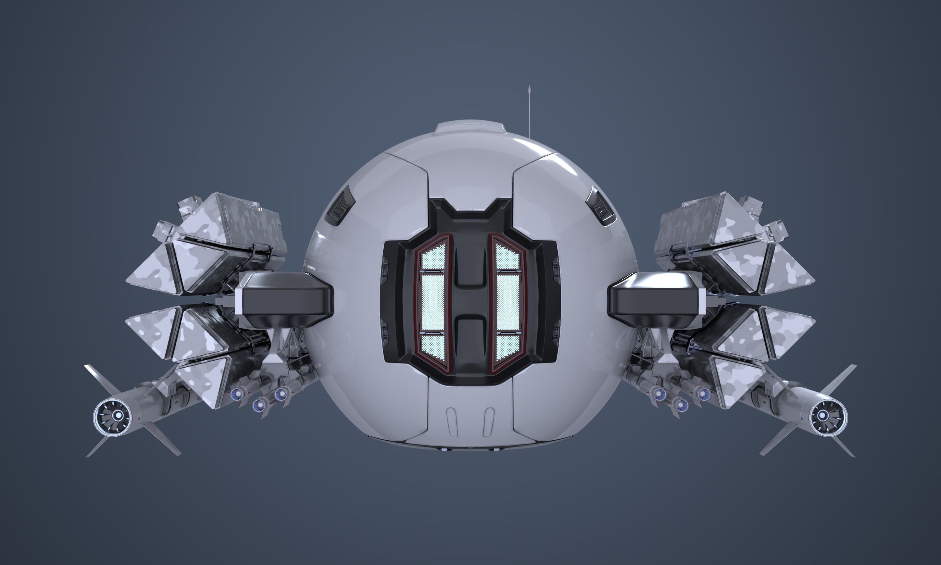 Military Drone Mk1 Pack 3D model | CGTrader