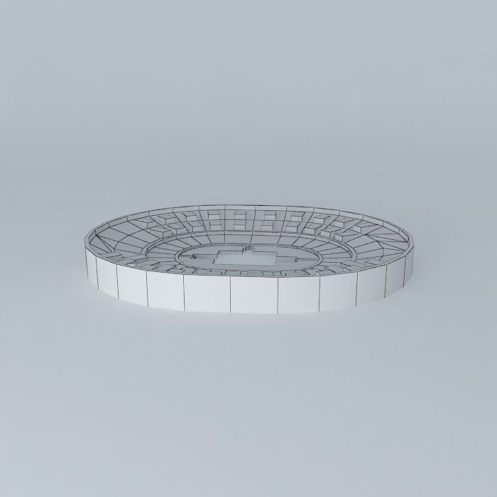 Roman amphitheater Merida free 3D model | CGTrader