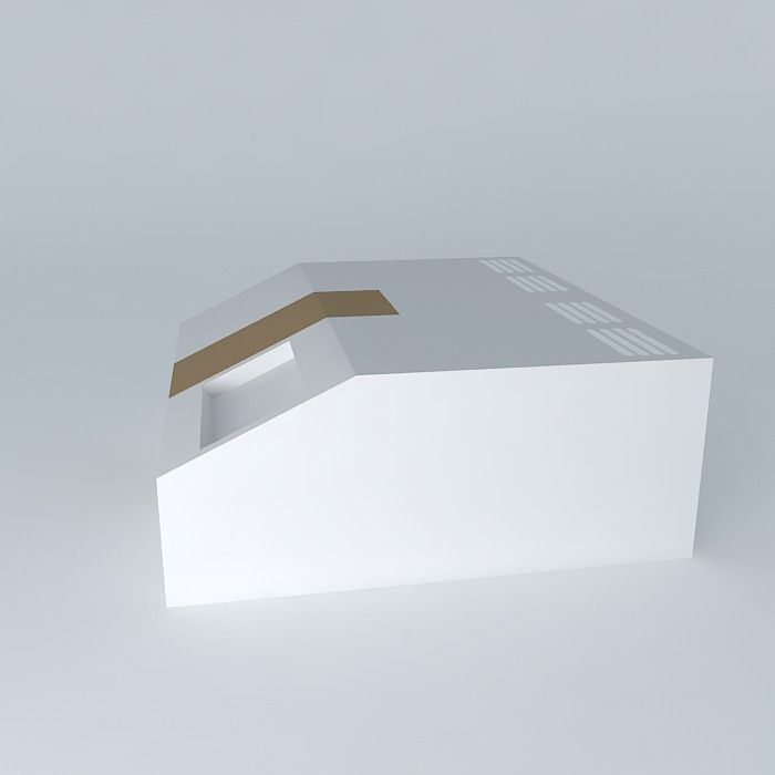 Spectrophotometer box free 3D model | CGTrader