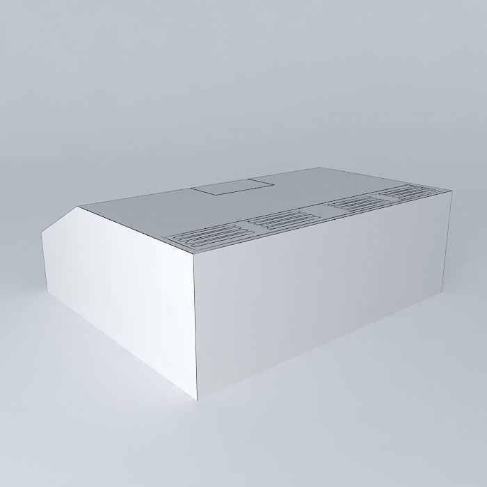 Spectrophotometer box free 3D model | CGTrader