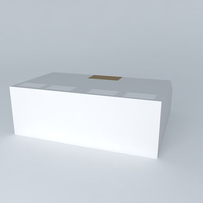 Spectrophotometer box free 3D model | CGTrader