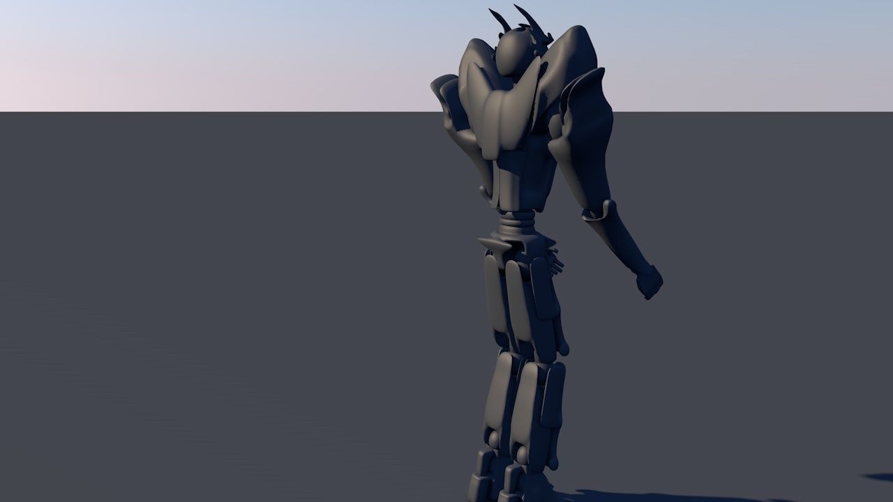 Gladiator Robot 3D model | CGTrader