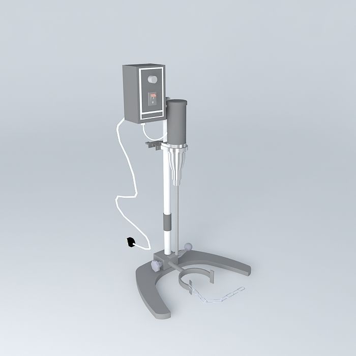 Paint disperser 1 3D model | CGTrader