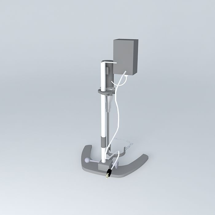 Paint disperser 1 3D model | CGTrader