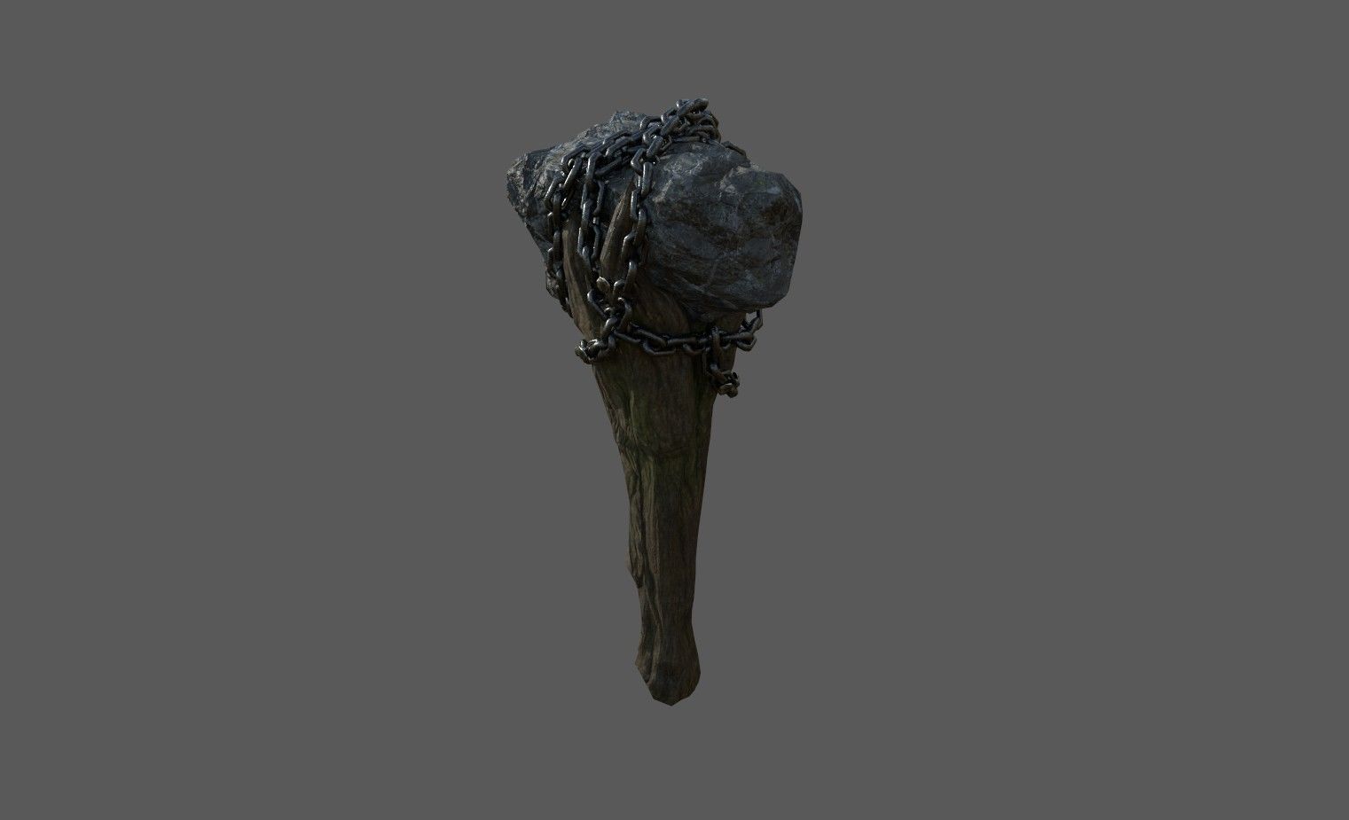 Primitive Mace free VR / AR / low-poly 3D model | CGTrader