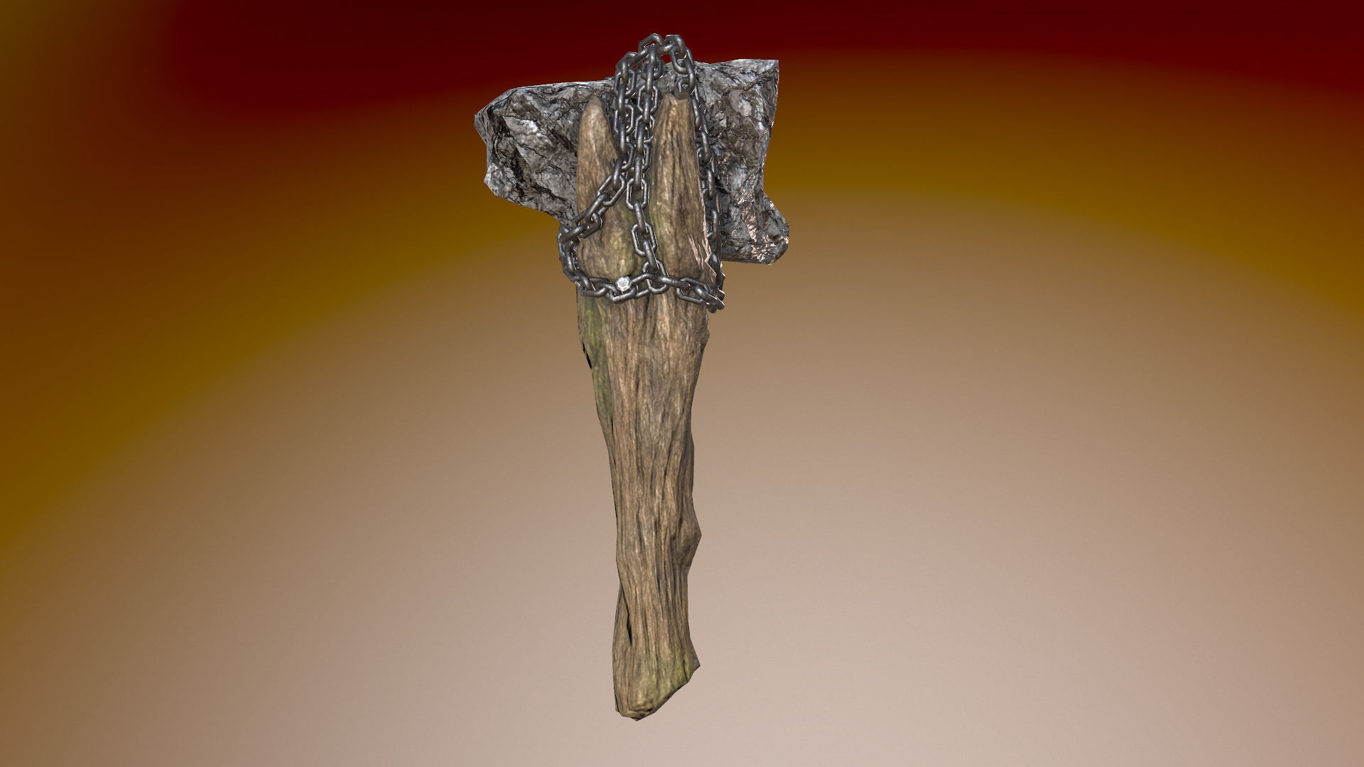 Primitive Mace free VR / AR / low-poly 3D model | CGTrader