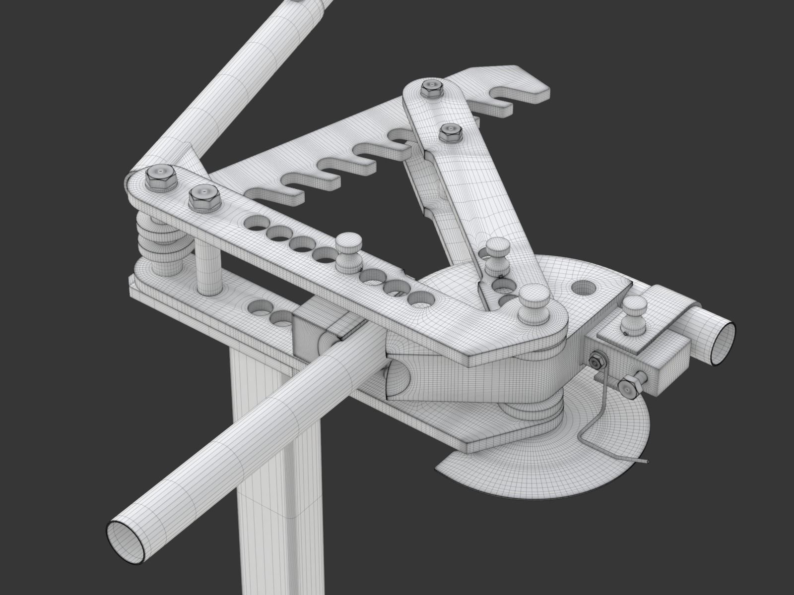 Tube Bender 3D model | CGTrader