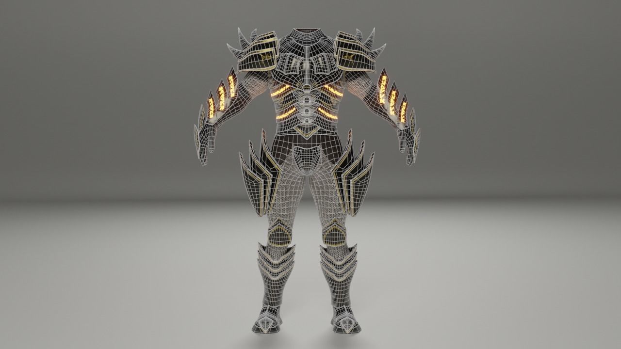 Dragon armor 3D model | CGTrader