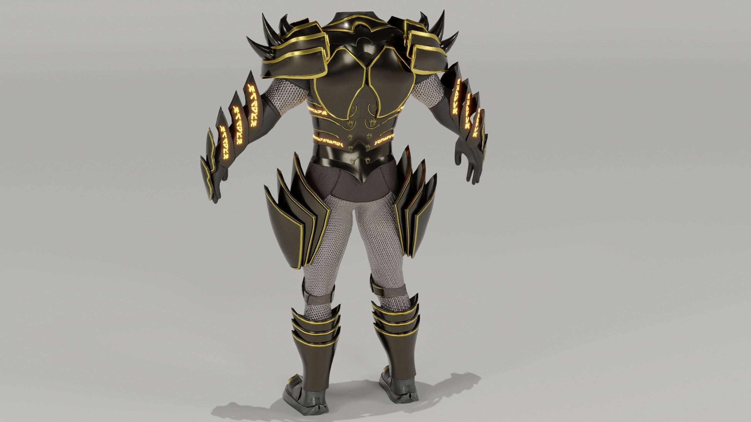 Dragon armor 3D model | CGTrader