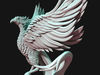 Phoenix bird 3D model 3D printable | CGTrader