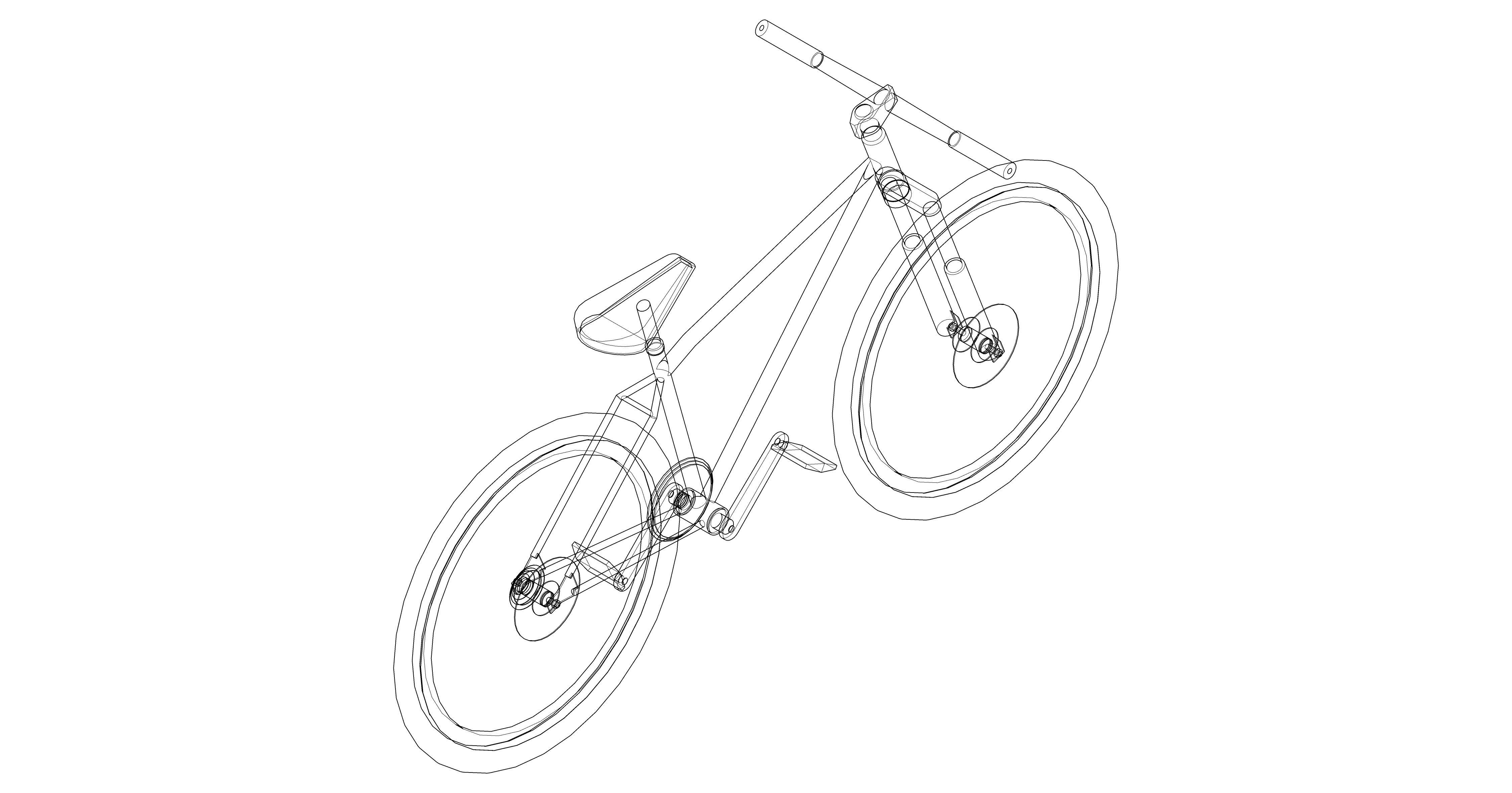 Simple Bike 3D model | CGTrader