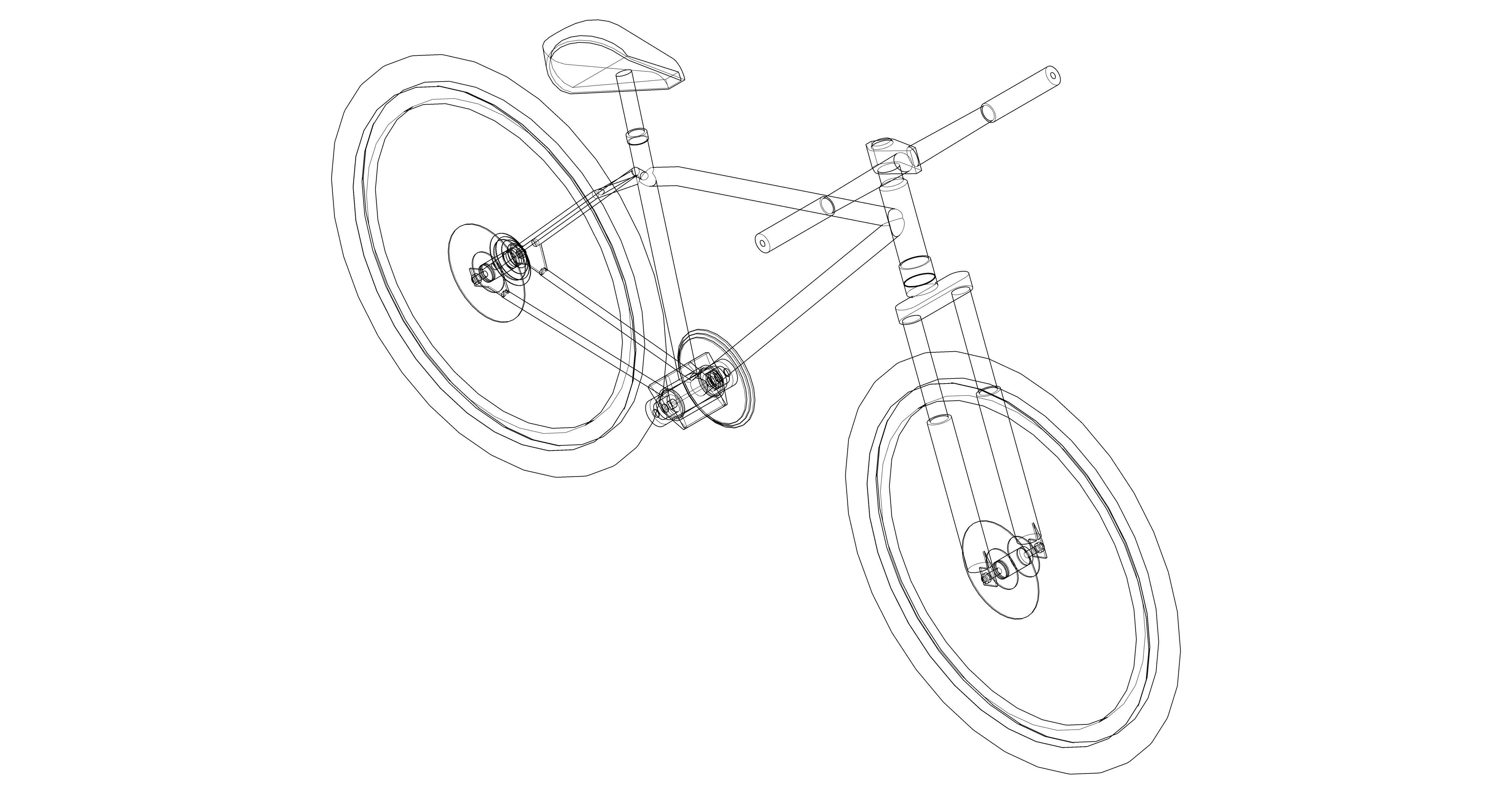 Simple Bike 3D model | CGTrader