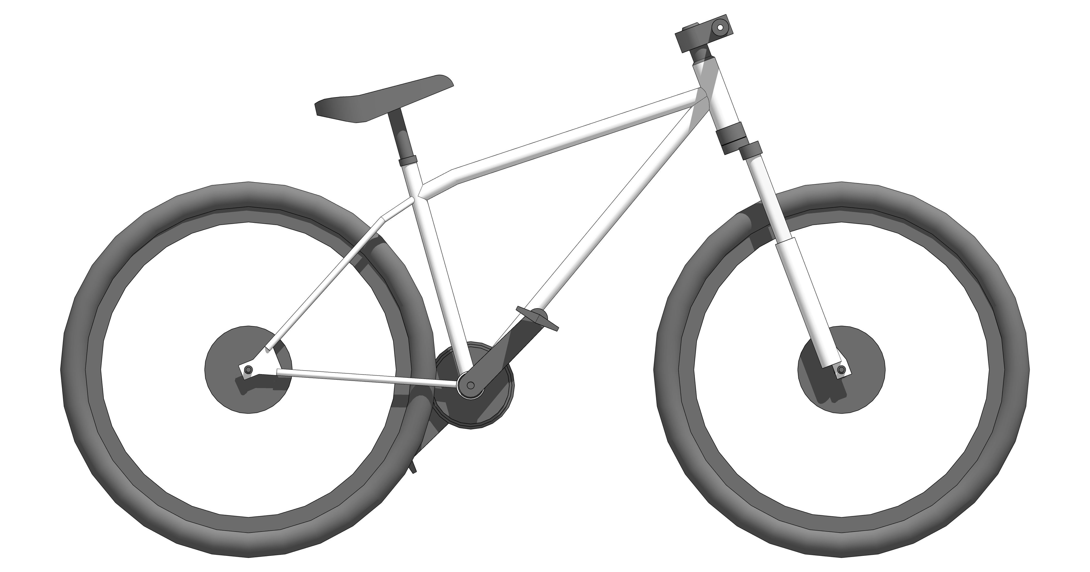 Simple Bike 3D model | CGTrader