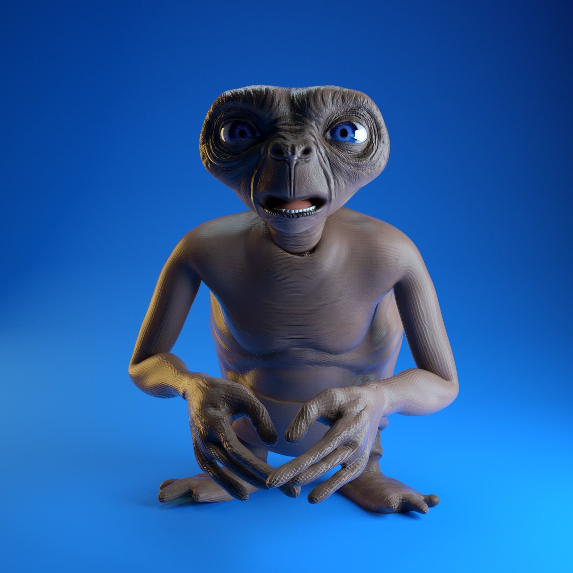 ET THE EXTRATERRESTRIAL 3D model | CGTrader