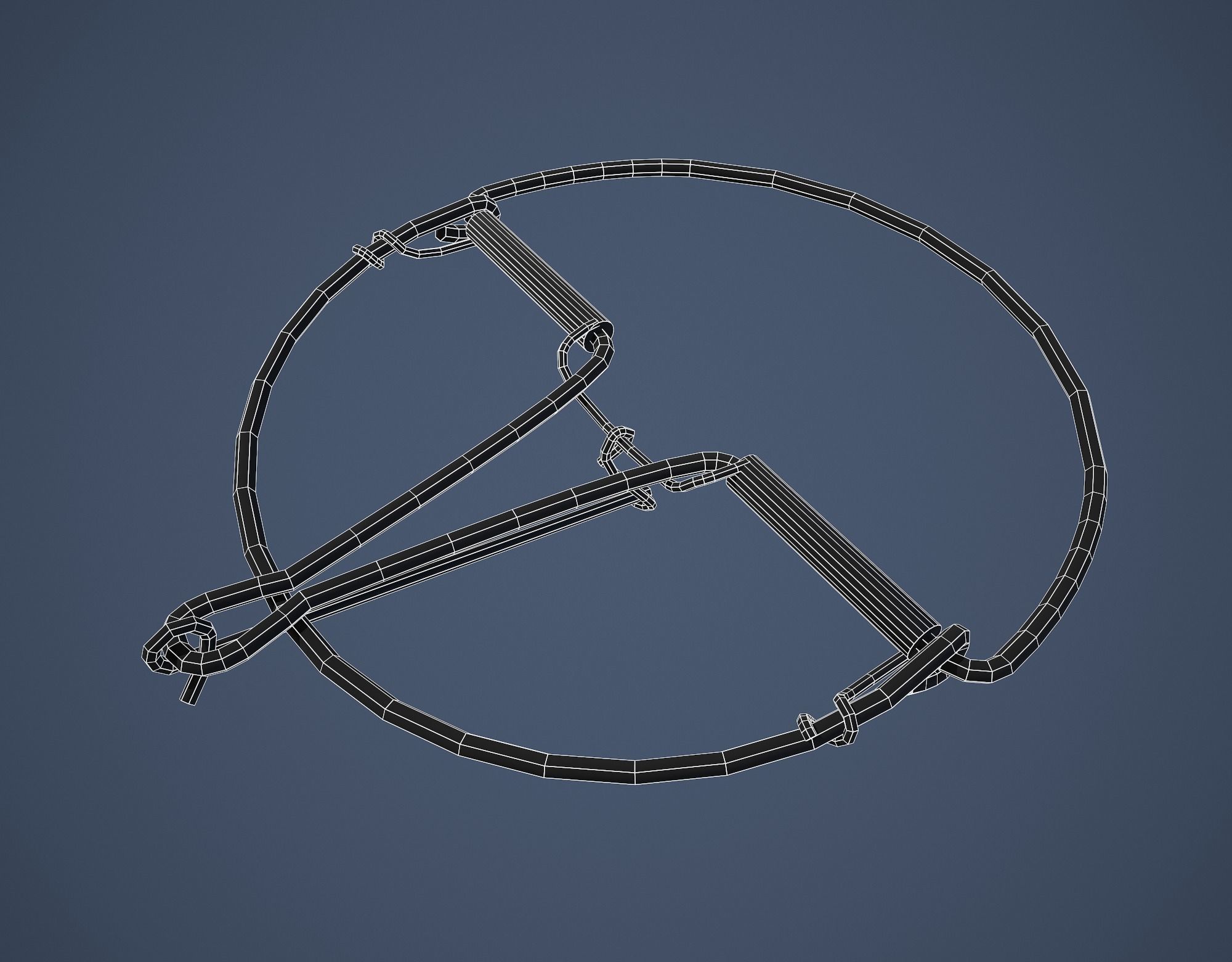 3D model Half-Round Bird Trap VR / AR / low-poly | CGTrader