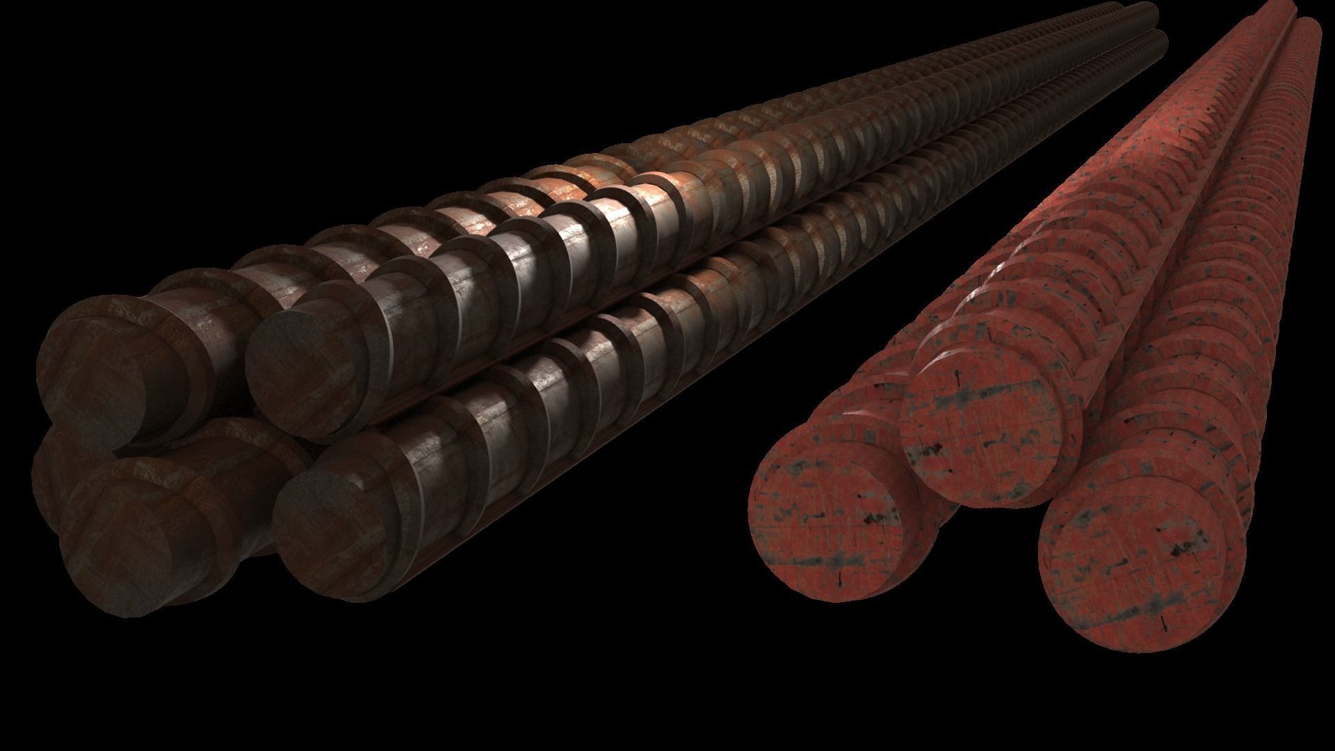 Steel Rod 3D model | CGTrader