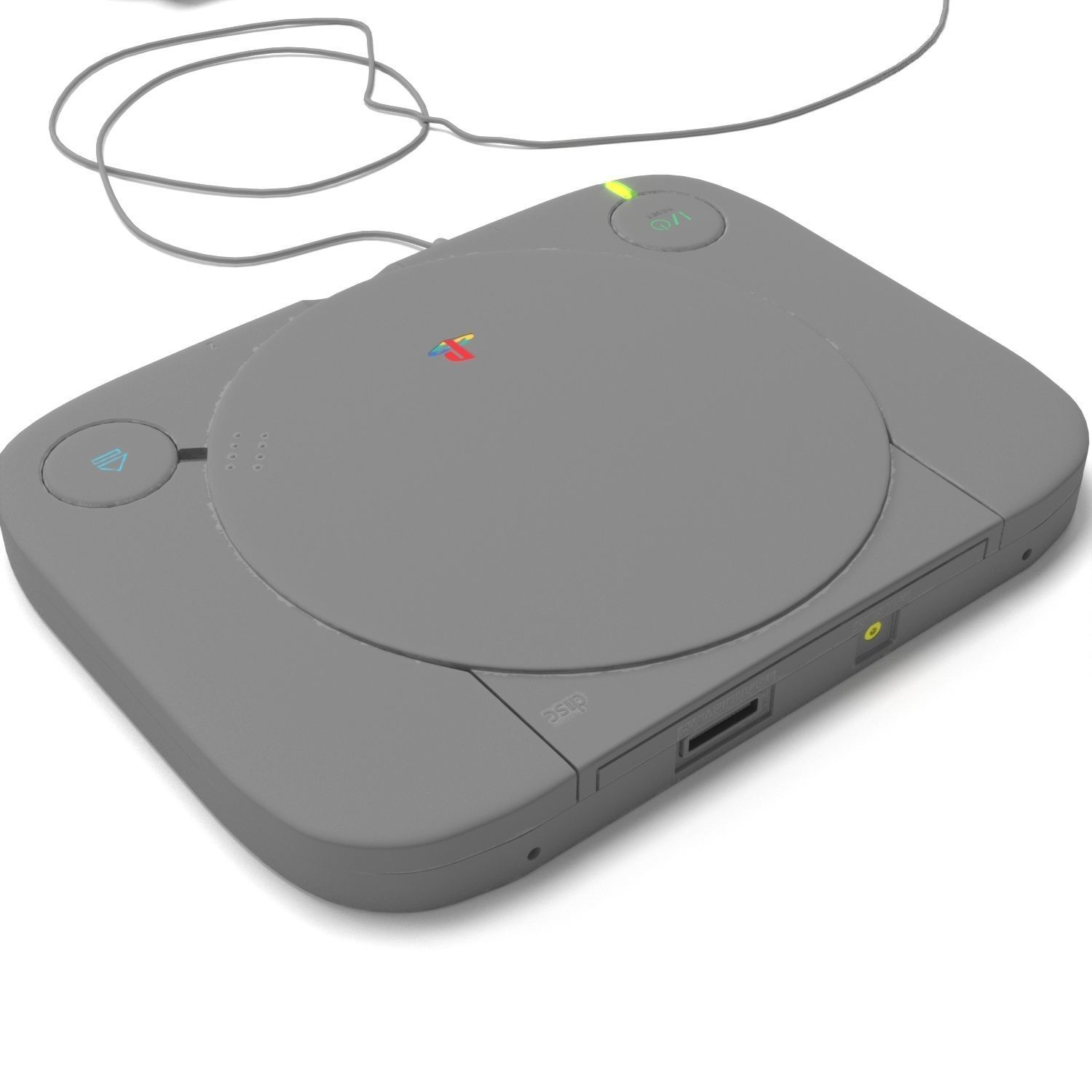 Playstation One Slim 3D model | CGTrader