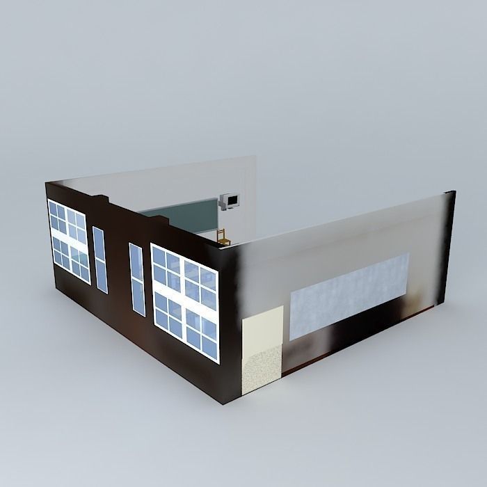 My classroom free 3D model | CGTrader