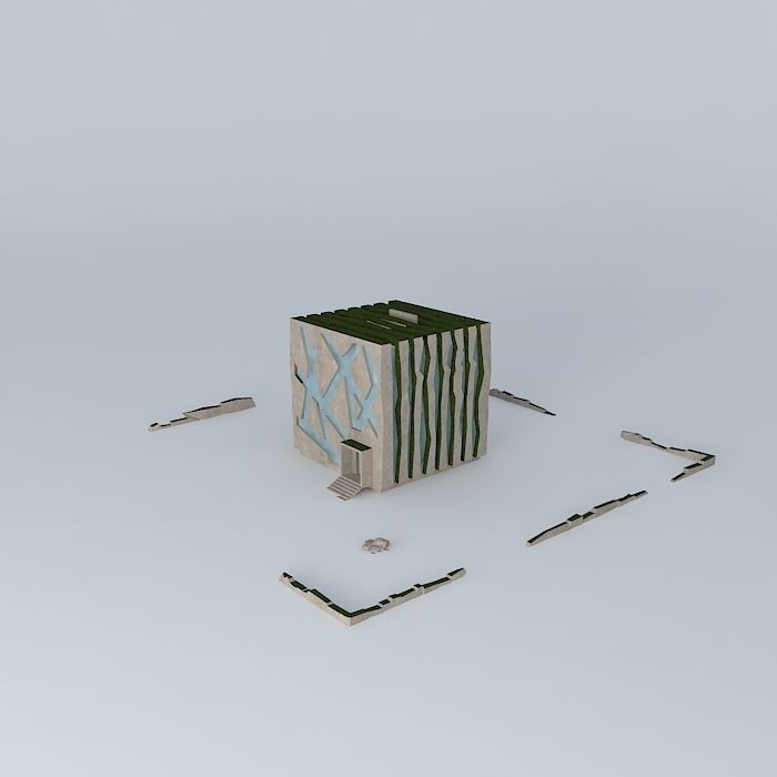 Living Cube 3D model | CGTrader