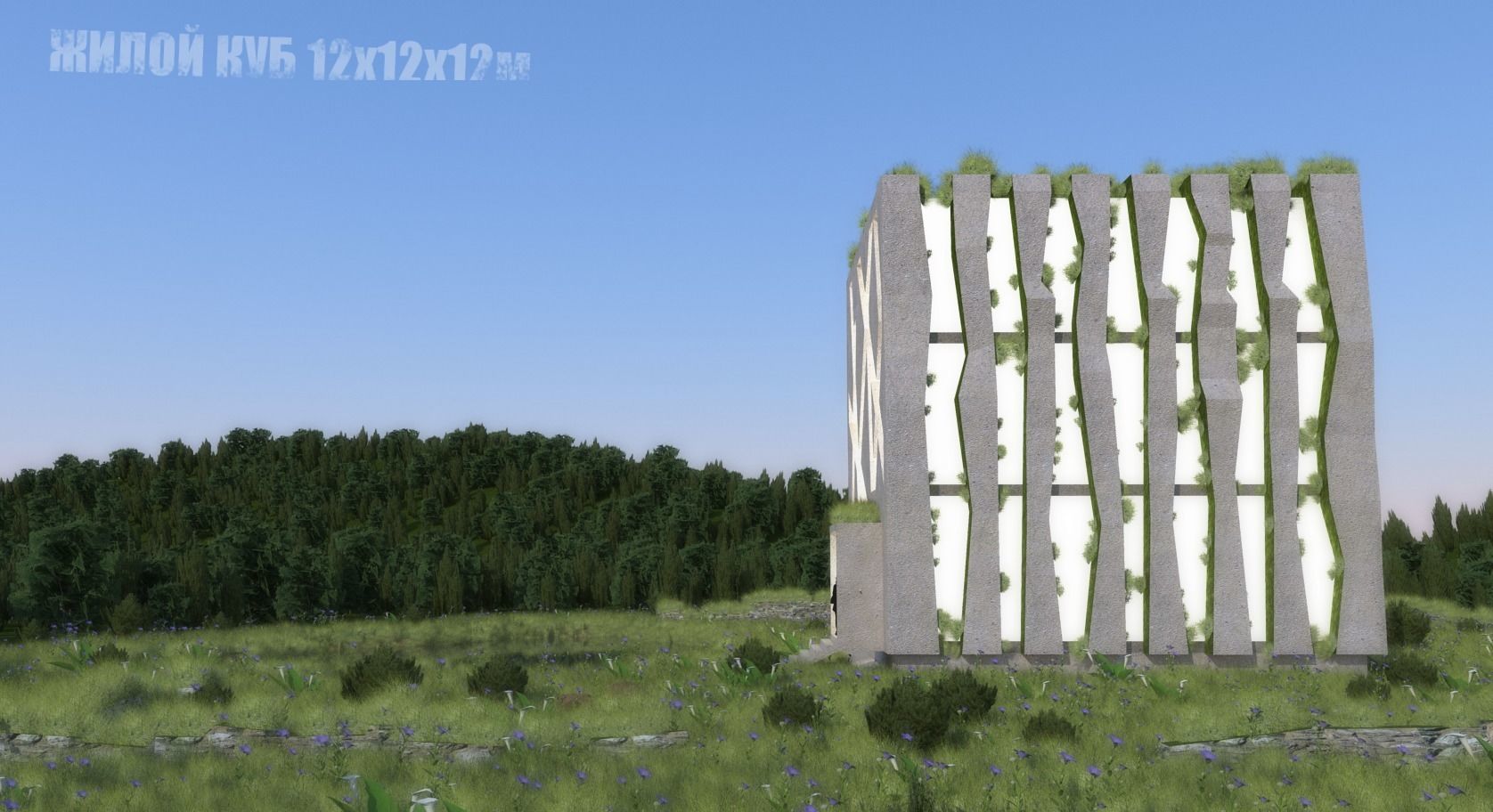 Living Cube 3D model | CGTrader