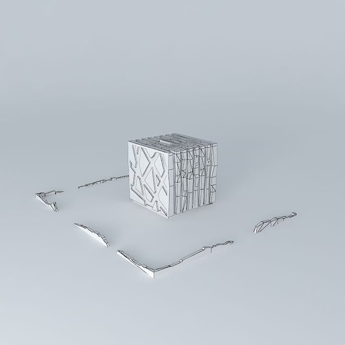 Living Cube 3D model | CGTrader