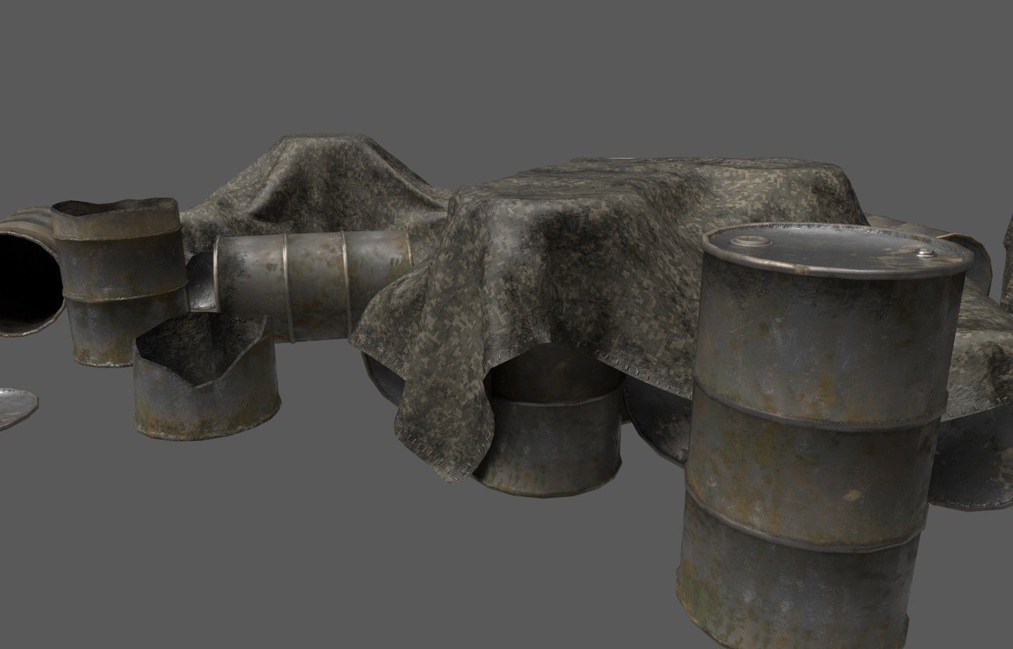 3D model Military Base Kit VR / AR / low-poly | CGTrader