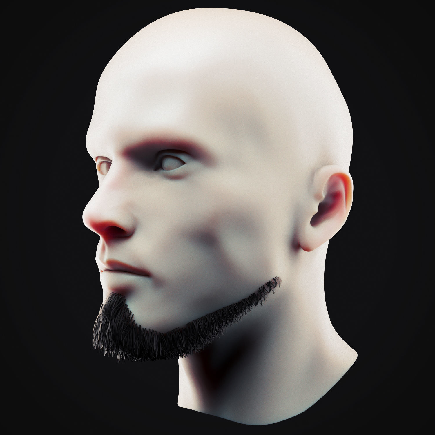 3D Model Collection Beard Low Poly Pack VR / AR / low-poly | CGTrader