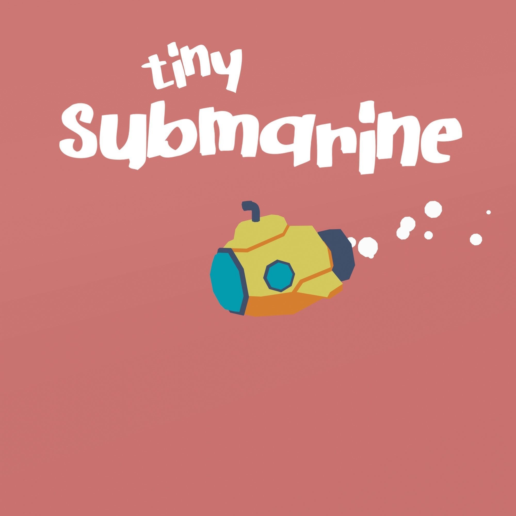 3D model Toony Series - Tiny Submarine - Included propeller animation ...