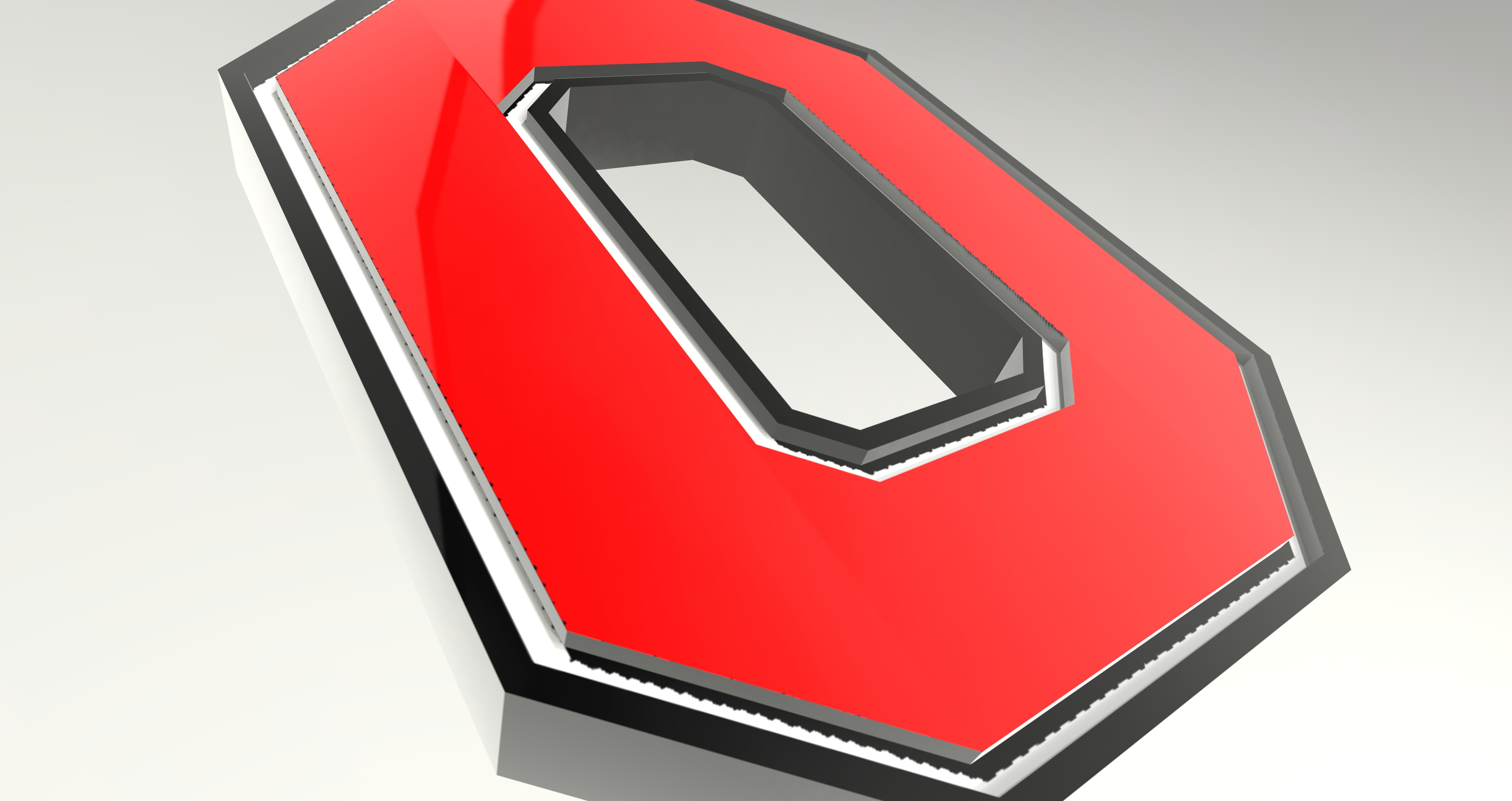 The Ohio State University Logo free 3D model | CGTrader