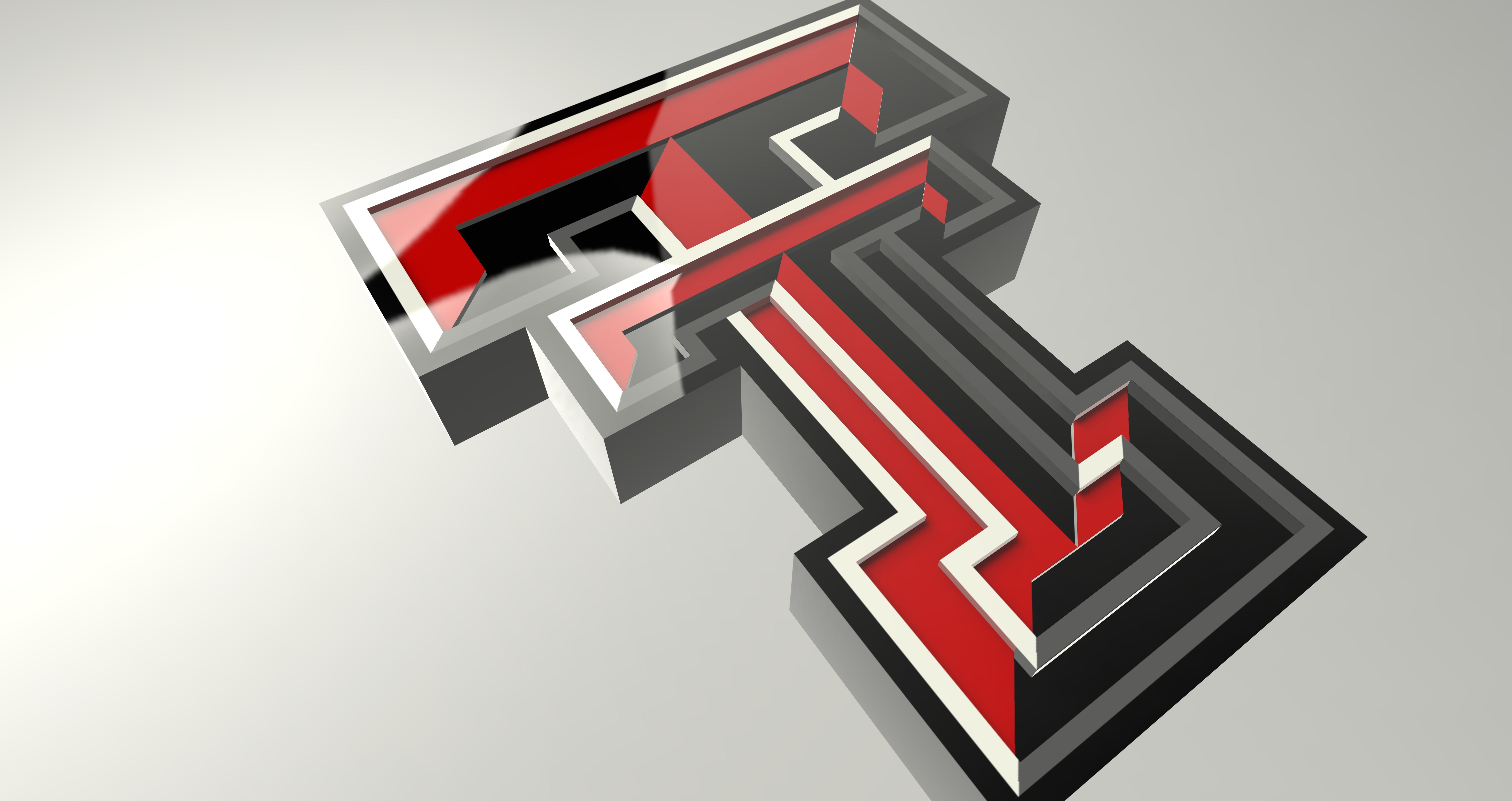 Texas Tech University Logo free 3D model | CGTrader