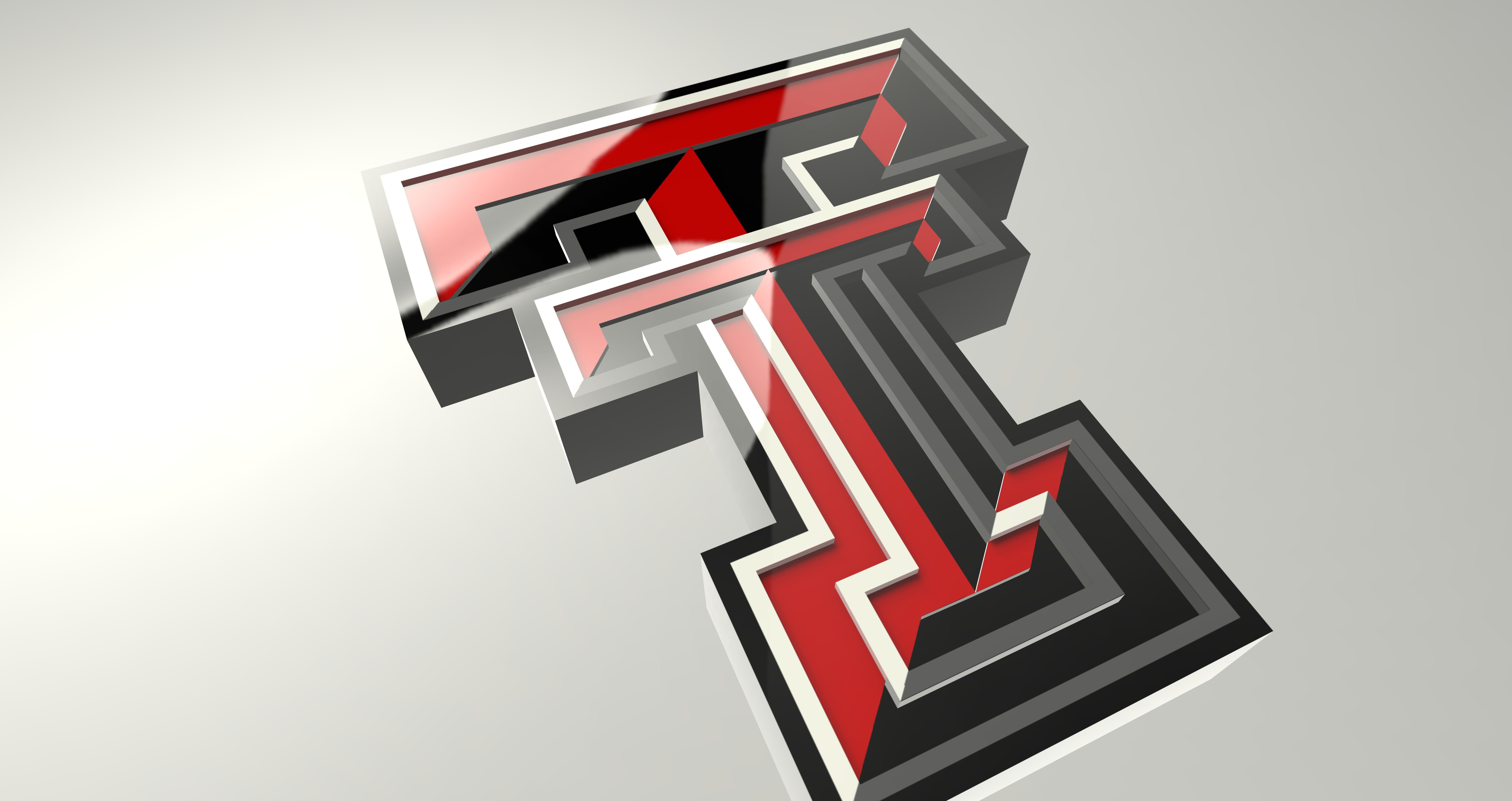 Texas Tech University Logo free 3D model | CGTrader