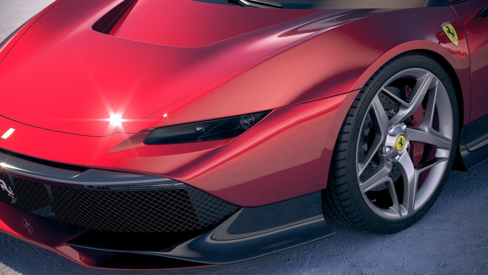 Ferrari SP38 Deborah 2019 3D model | CGTrader