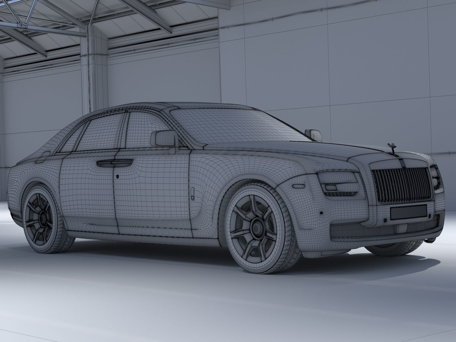 RR ghost 3D model | CGTrader
