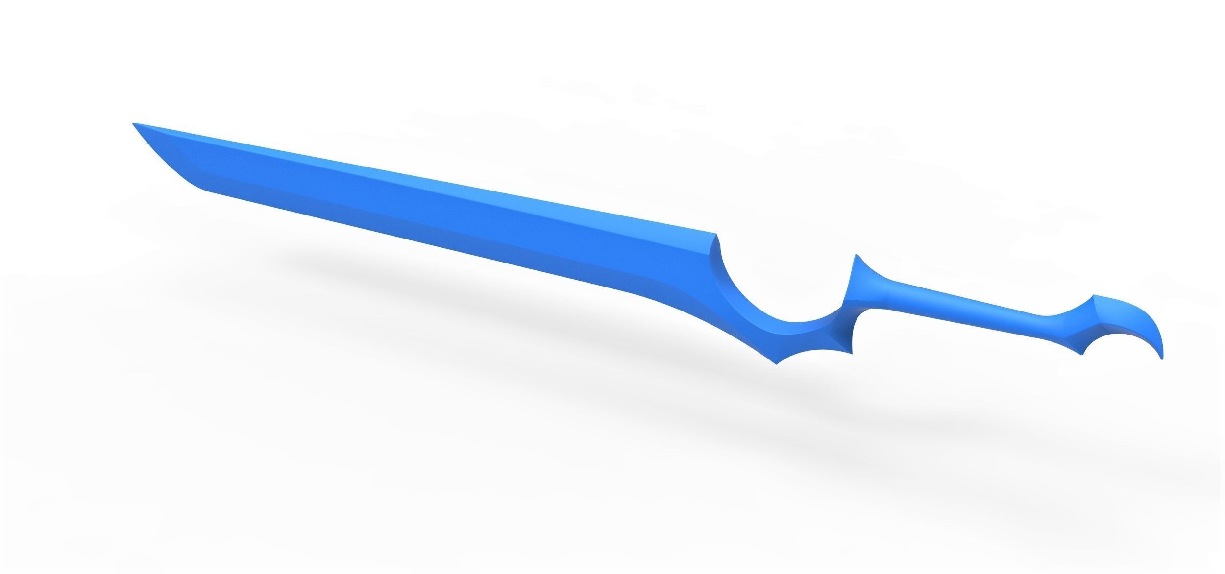 Sword of Julie Sigtuna from anime series Absolute Duo 3D model 3D ...