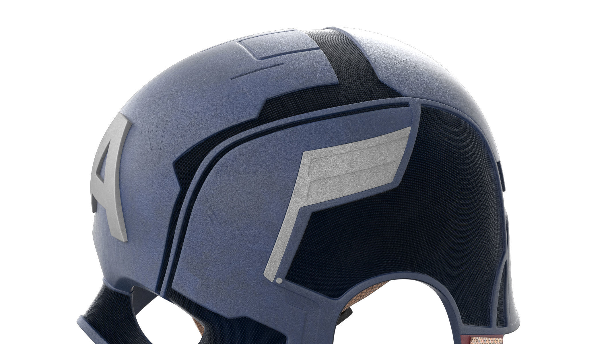Captain America Helmet 3D model | CGTrader