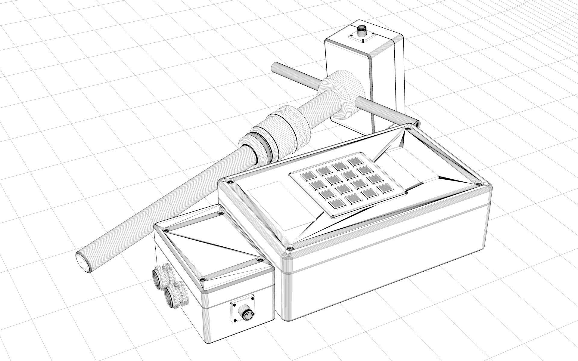 DIGITAL PROBE 3D model | CGTrader