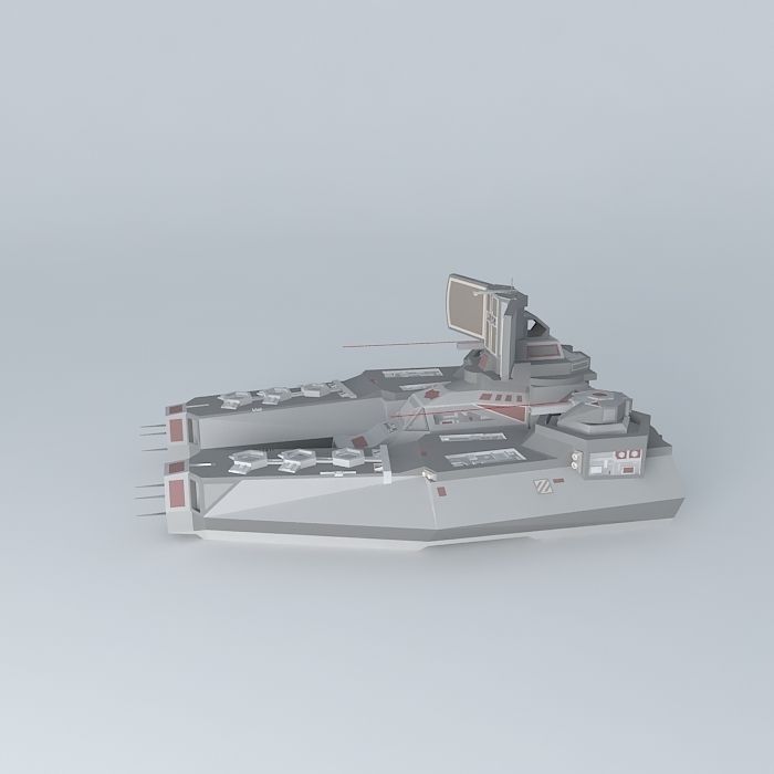 Deanimator Microwave Hover Tank free 3D model | CGTrader
