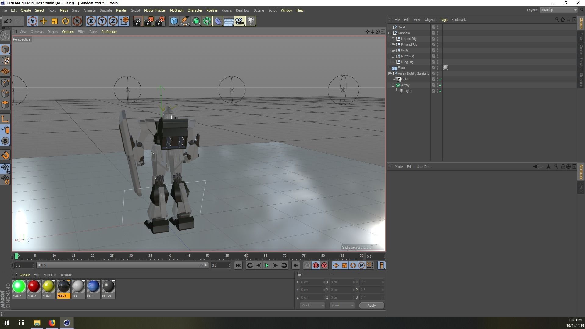 Gundam free 3D model rigged | CGTrader