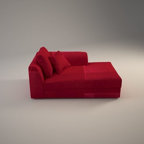 sofa mini 3D model | CGTrader