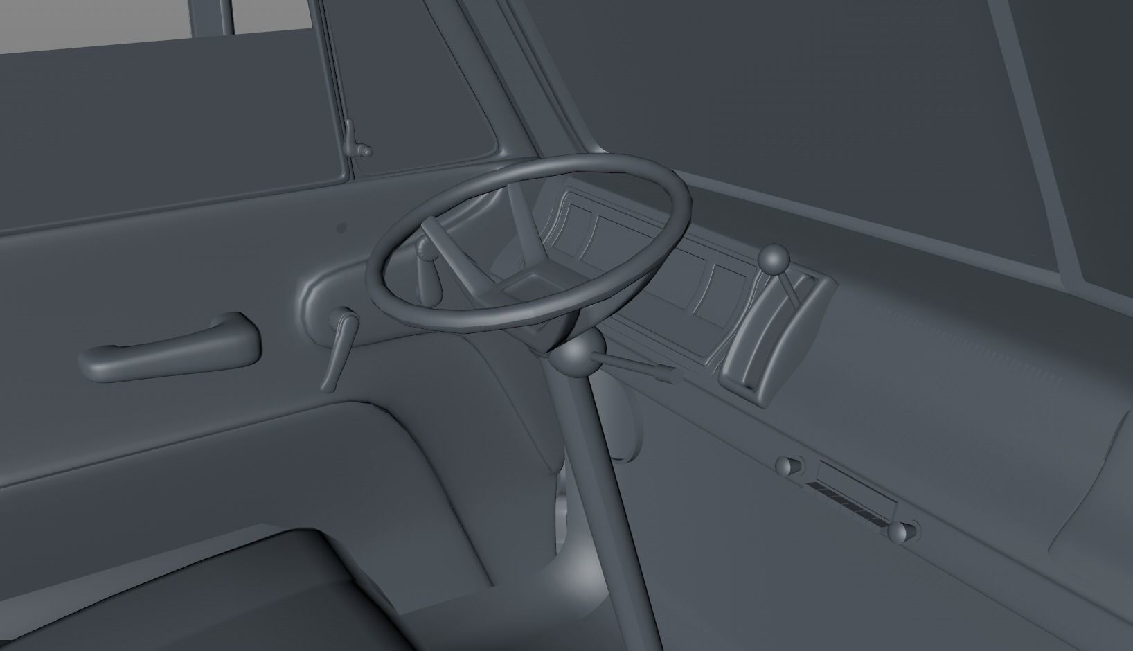 DODGE L700 TILT CAB TRUCK 1969 3D model | CGTrader