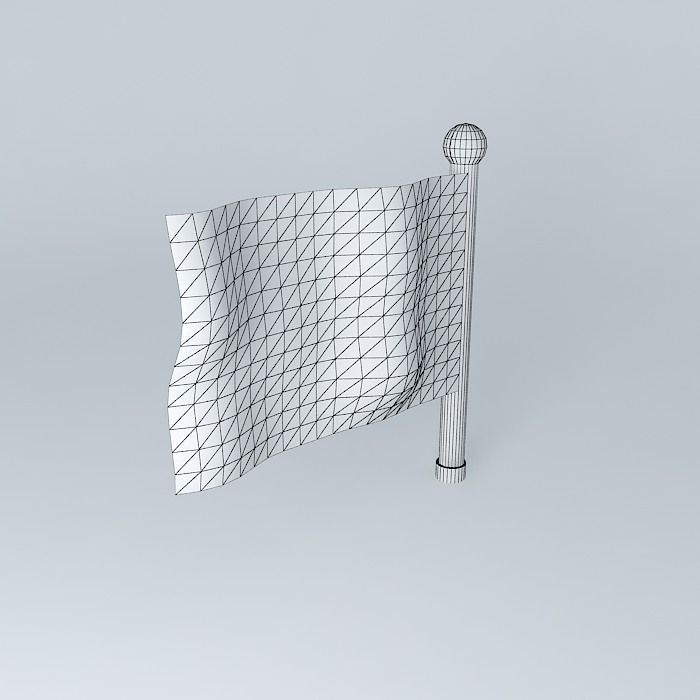 Pirate Flag free 3D model | CGTrader